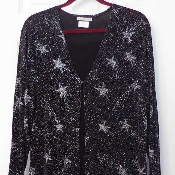 Notations | Tops | Tank And Jacket Combo | Poshmark